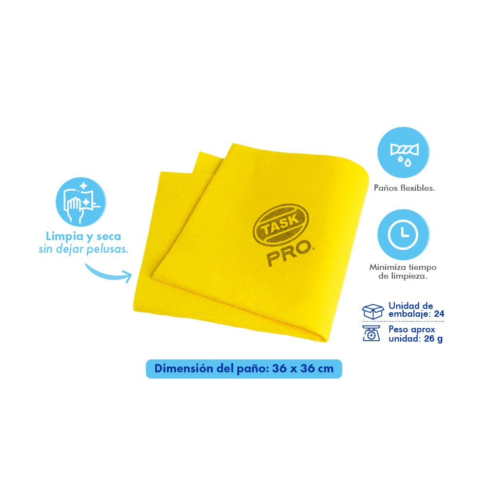 PAÑO MULTIUSOS TASK PRO X1